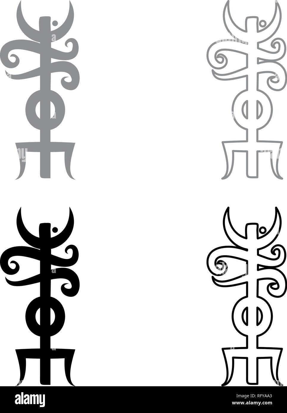 Name Odin rune Rune hide the name of Odin galdrastav icon set grey ...