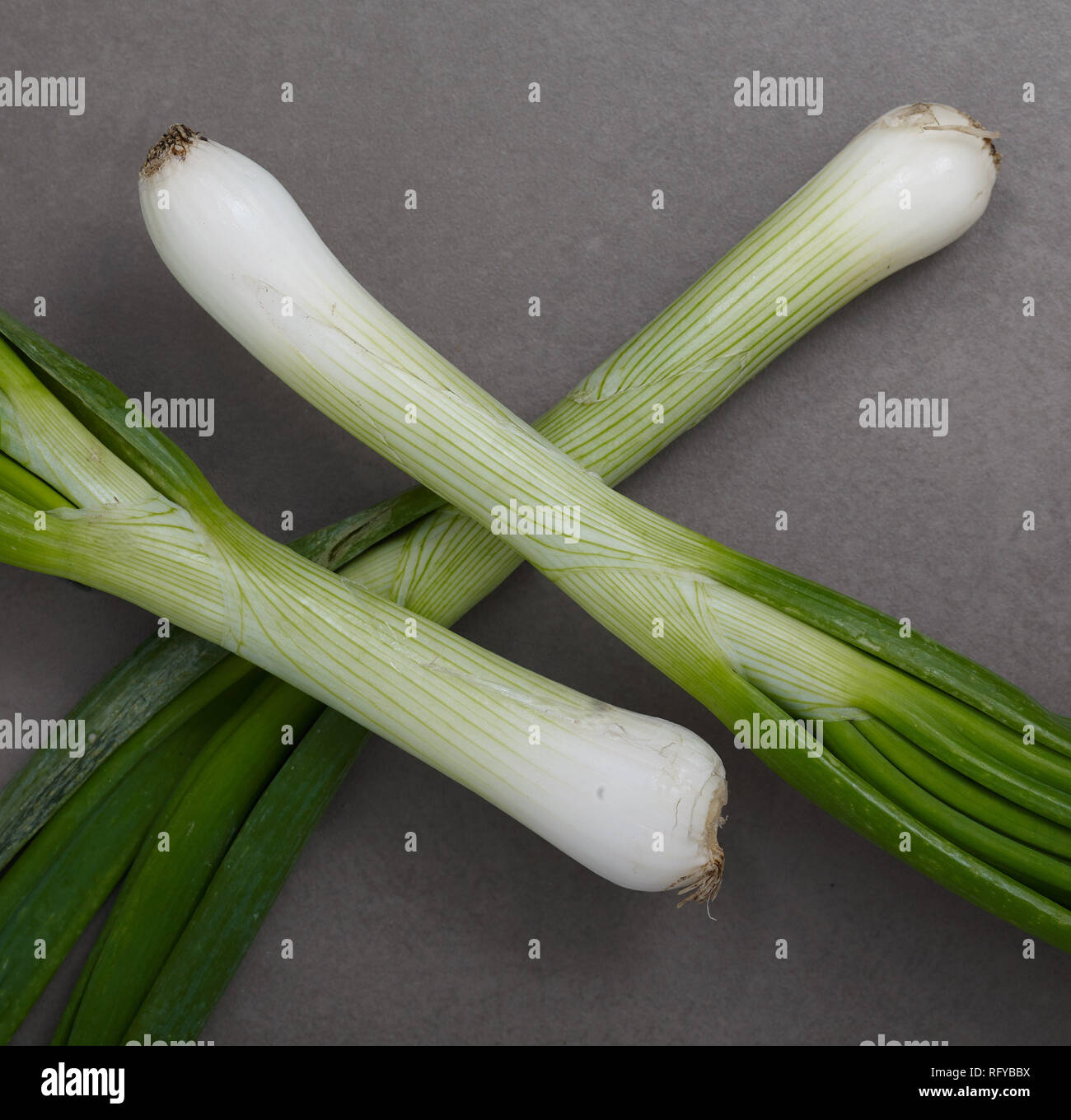 Spring onions, scallion, vegetable food still-life photograph Stock ...