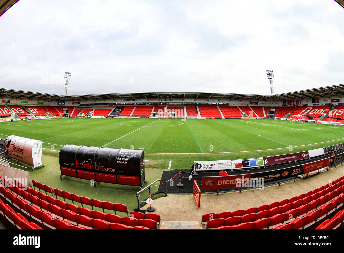 Keepmoat stadium home to doncaster rovers hi-res stock photography and ...