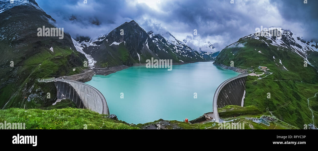 Mooserboden hydroelectric hi-res stock photography and images - Alamy