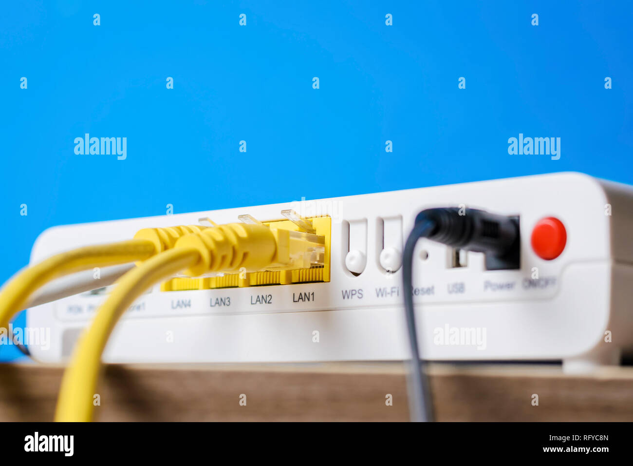 Ethernet plugged in hi-res stock photography and images - Alamy