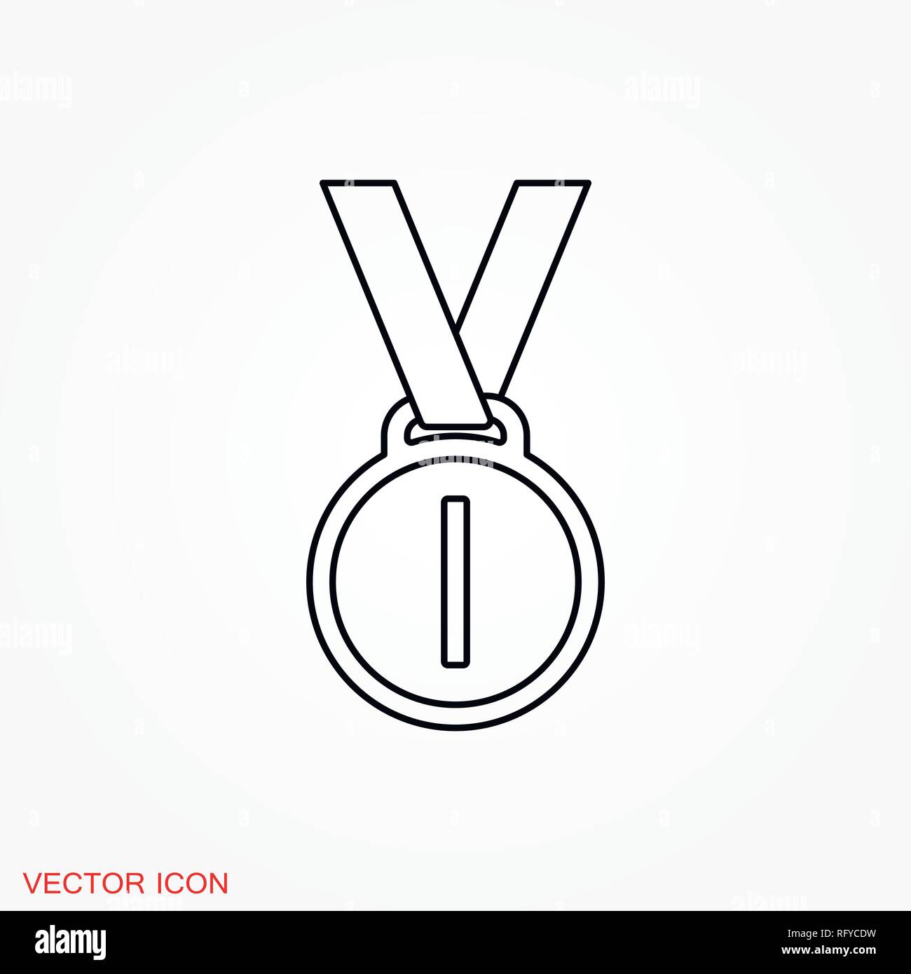 Leader medal Stock Vector Images - Alamy