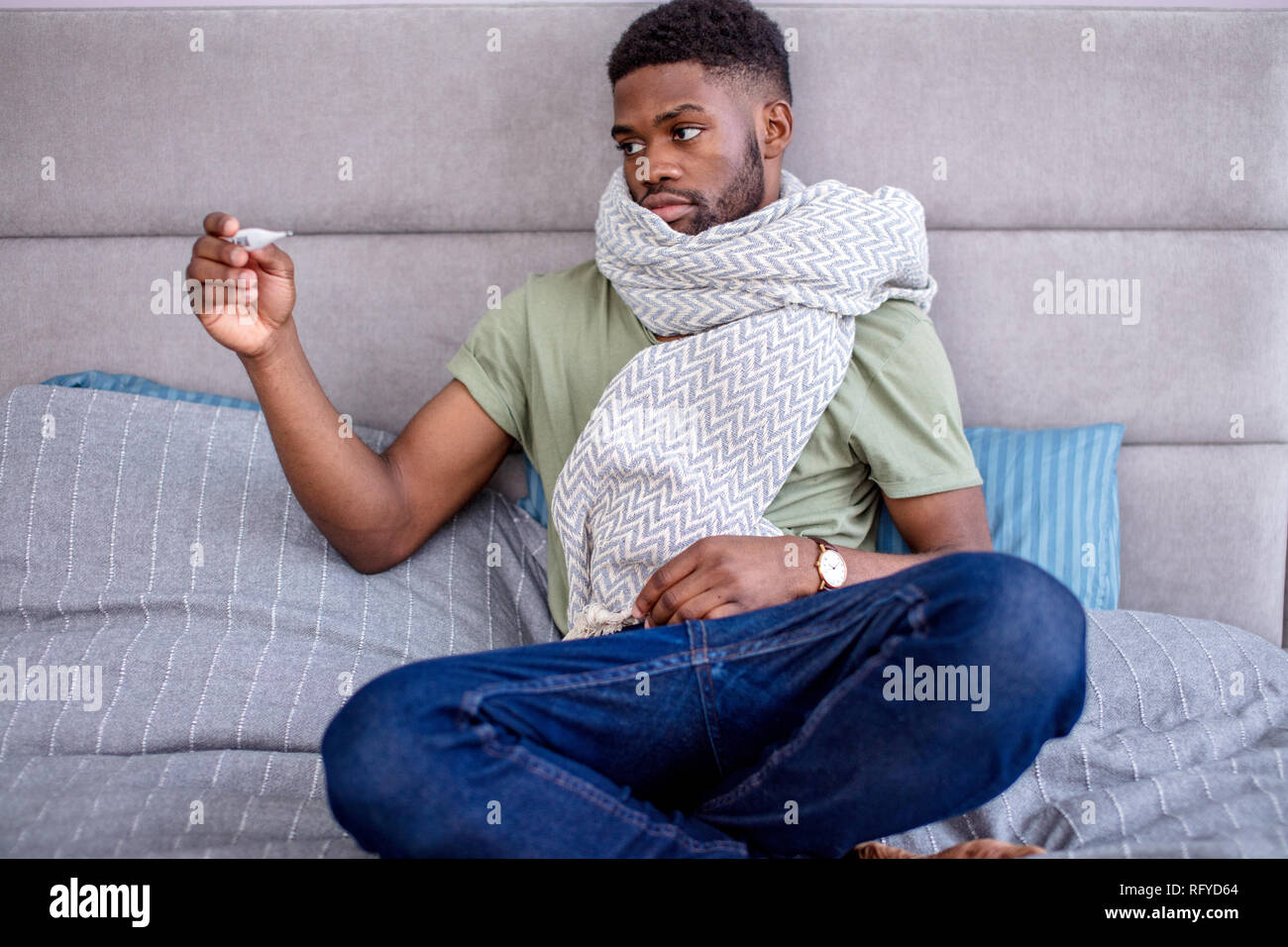 African home care sick hi-res stock photography and images - Alamy