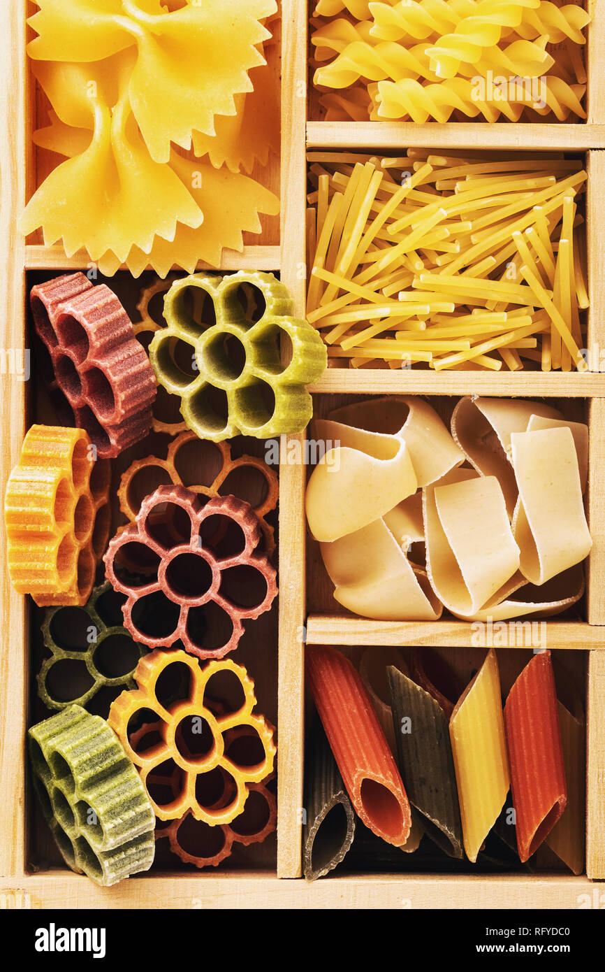 Pasta in a box hi-res stock photography and images - Alamy