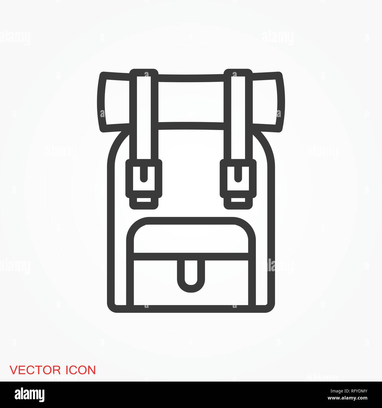 Kitbag vector vectors hi-res stock photography and images - Alamy