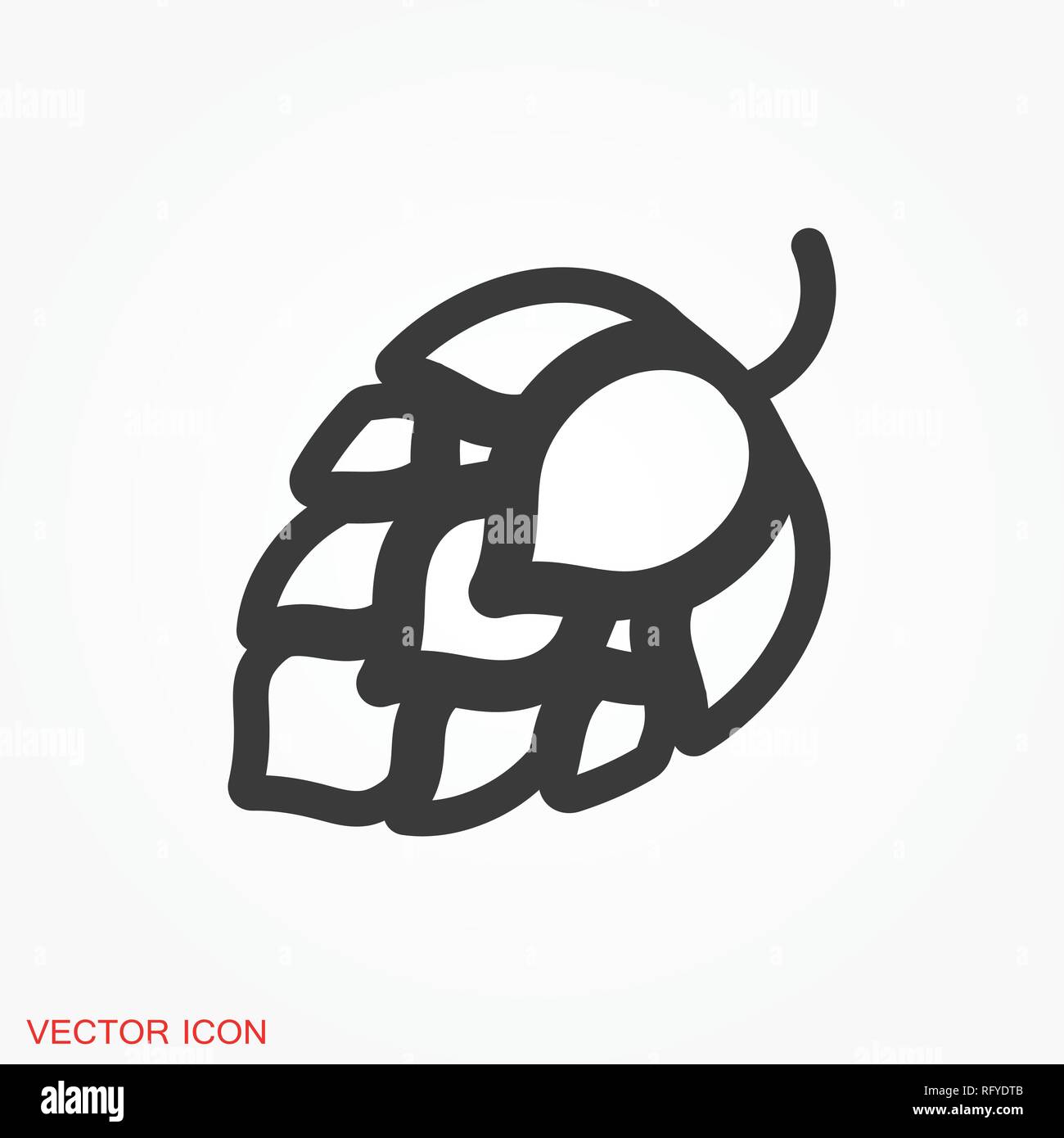 Hop icon logo, vector sign symbol for design Stock Vector Image & Art ...