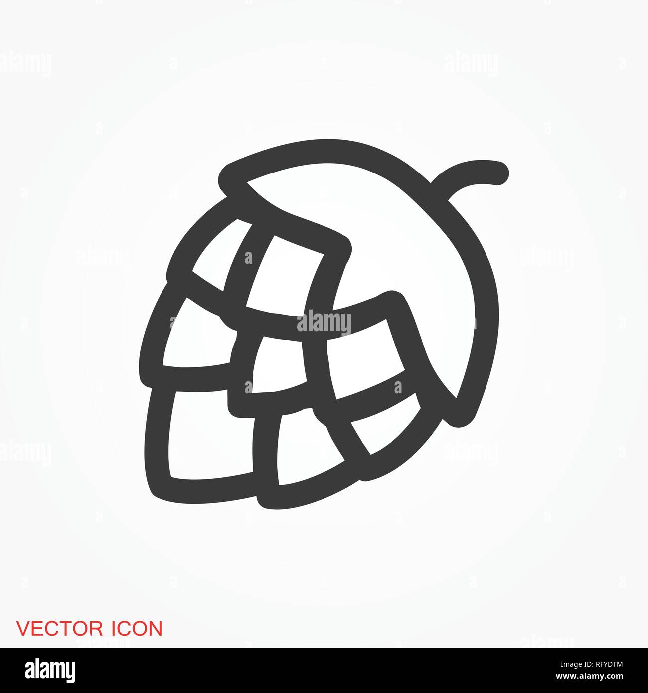 Hop icon logo, vector sign symbol for design Stock Vector Image & Art ...