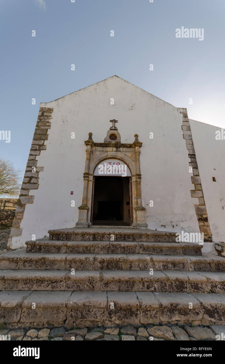 Castro Marim, Portugal, Church of Our Lady of Martyrs inside Medieval ...