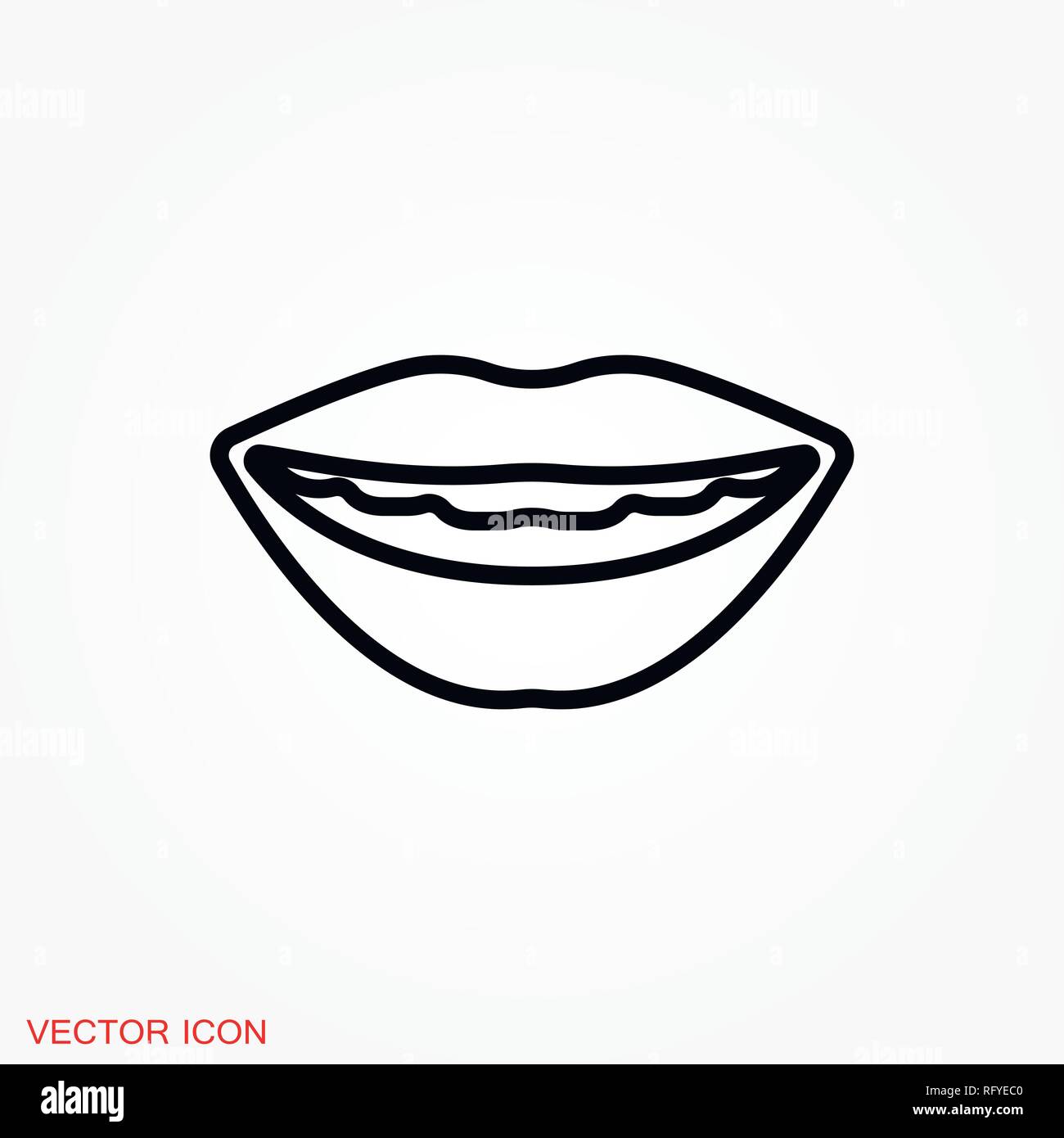 Mouth Logo Vector