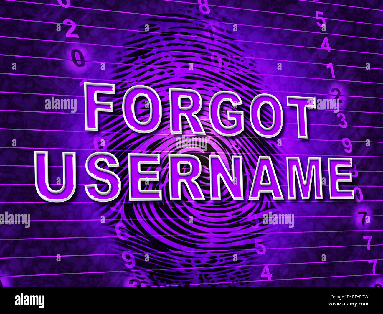 Log in error computer screen hi-res stock photography and images - Alamy