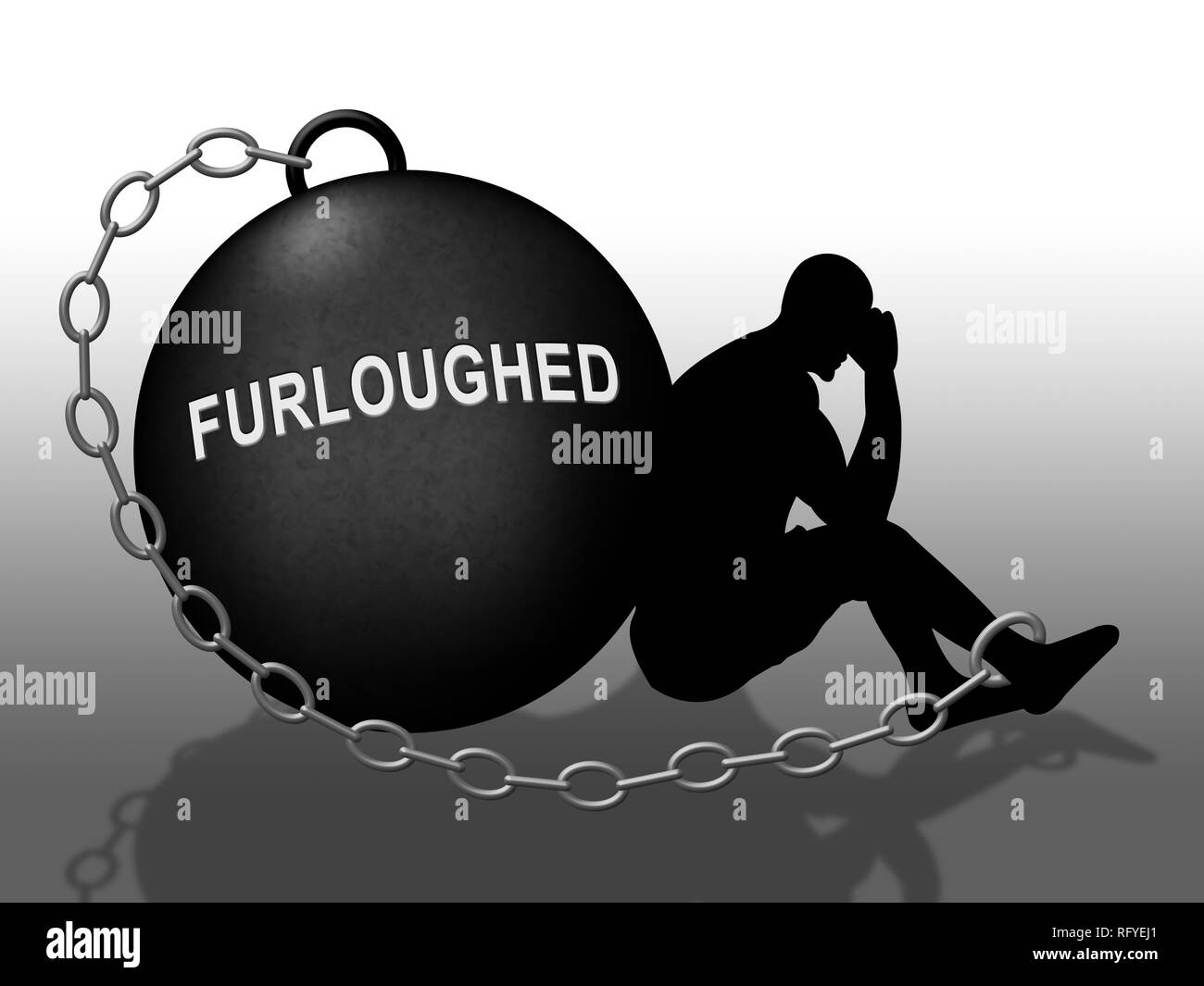 Government shutdown sign Black and White Stock Photos & Images - Alamy