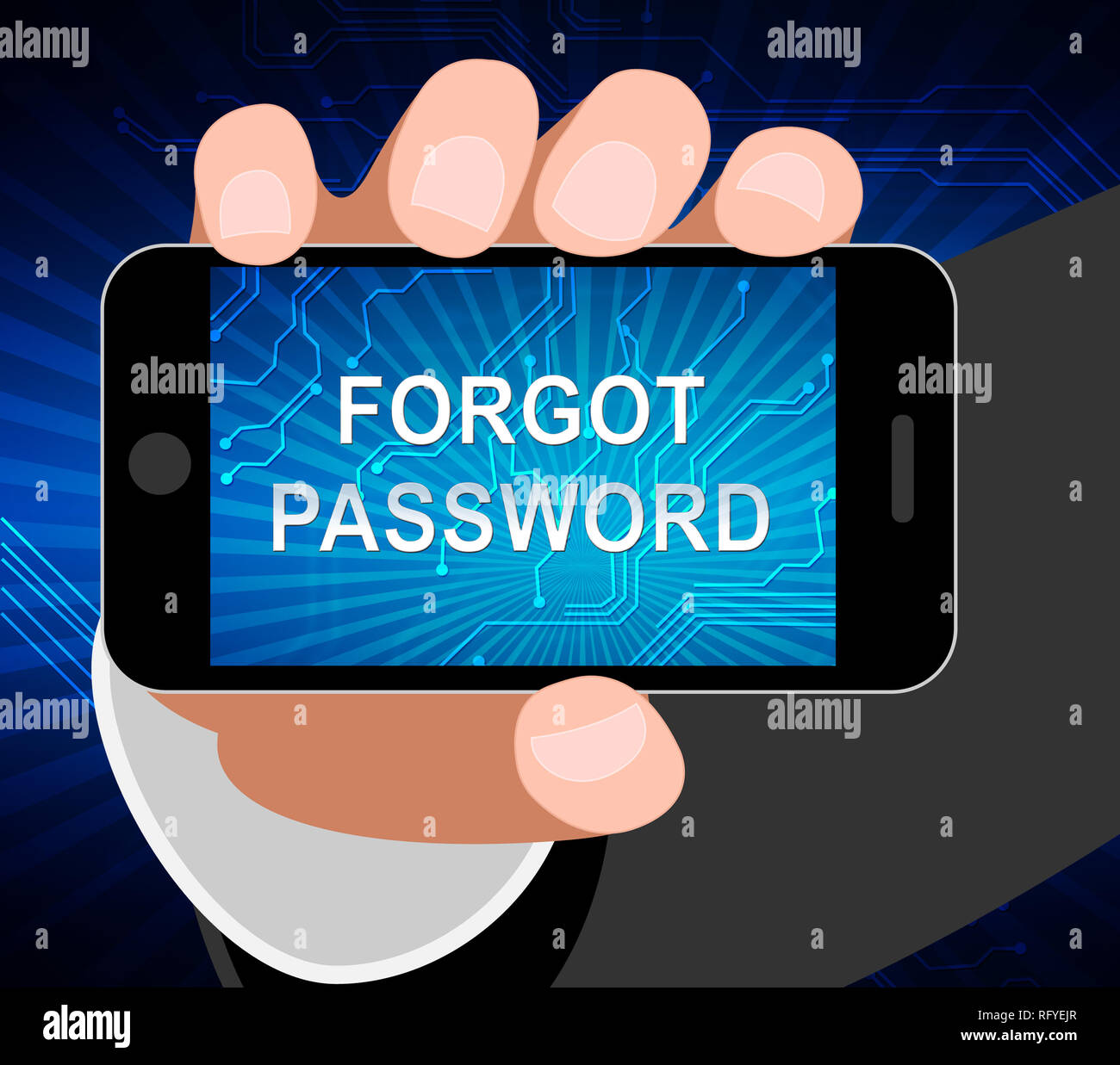 Forgot Password Phone Shows Login Authentication Invalid. remember ...