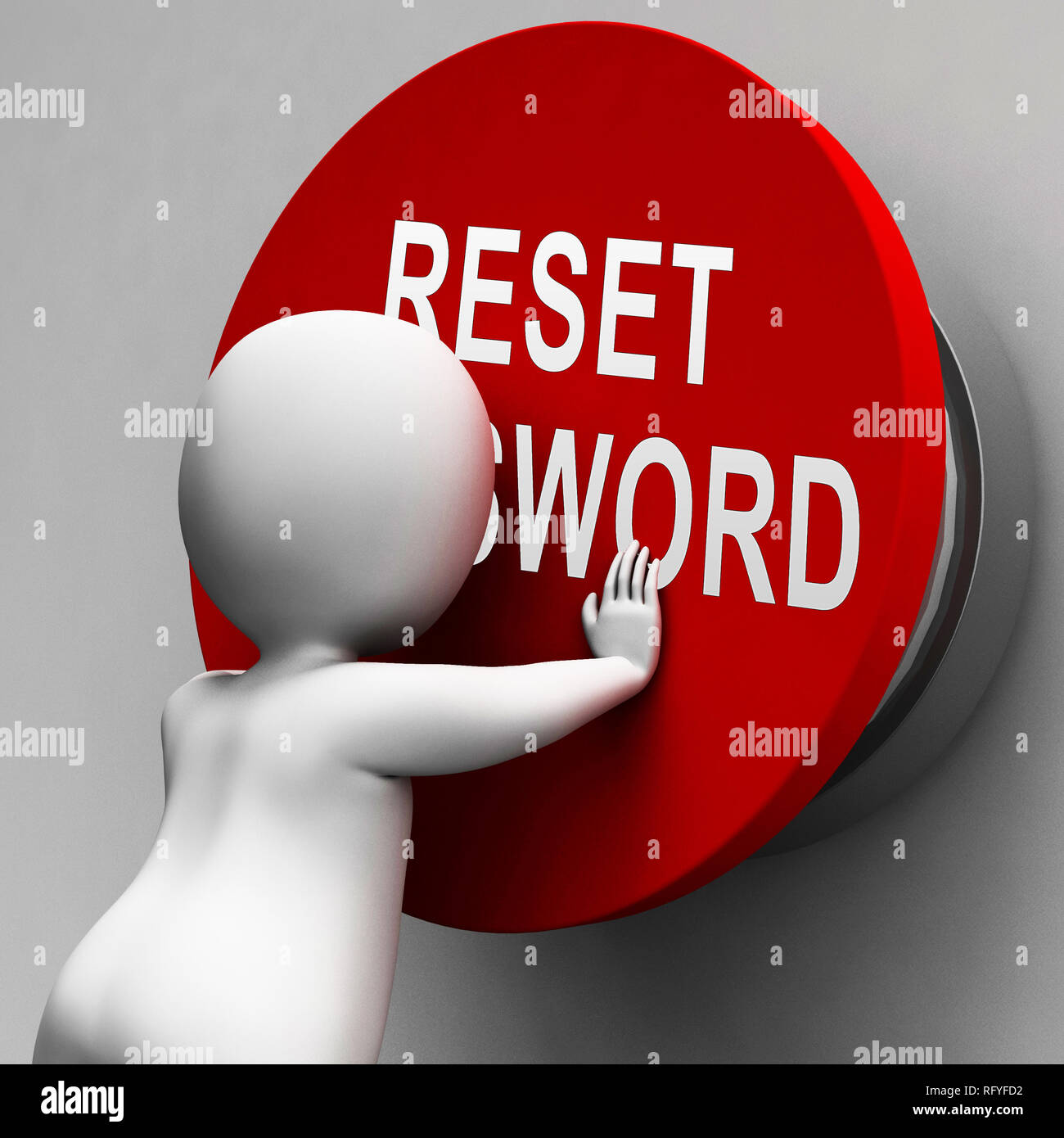 Reset Password Button To Redo Security Of PC. New Code For Securing ...