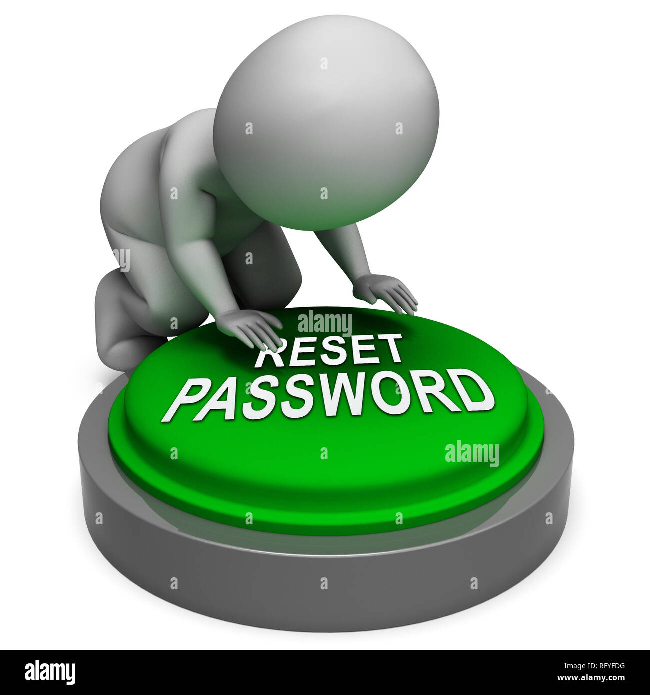 Forgot password Cut Out Stock Images & Pictures - Alamy