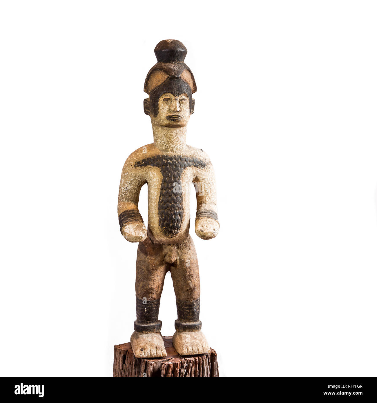 African ethnic wood carving from TANZANIA Stock Photo - Alamy