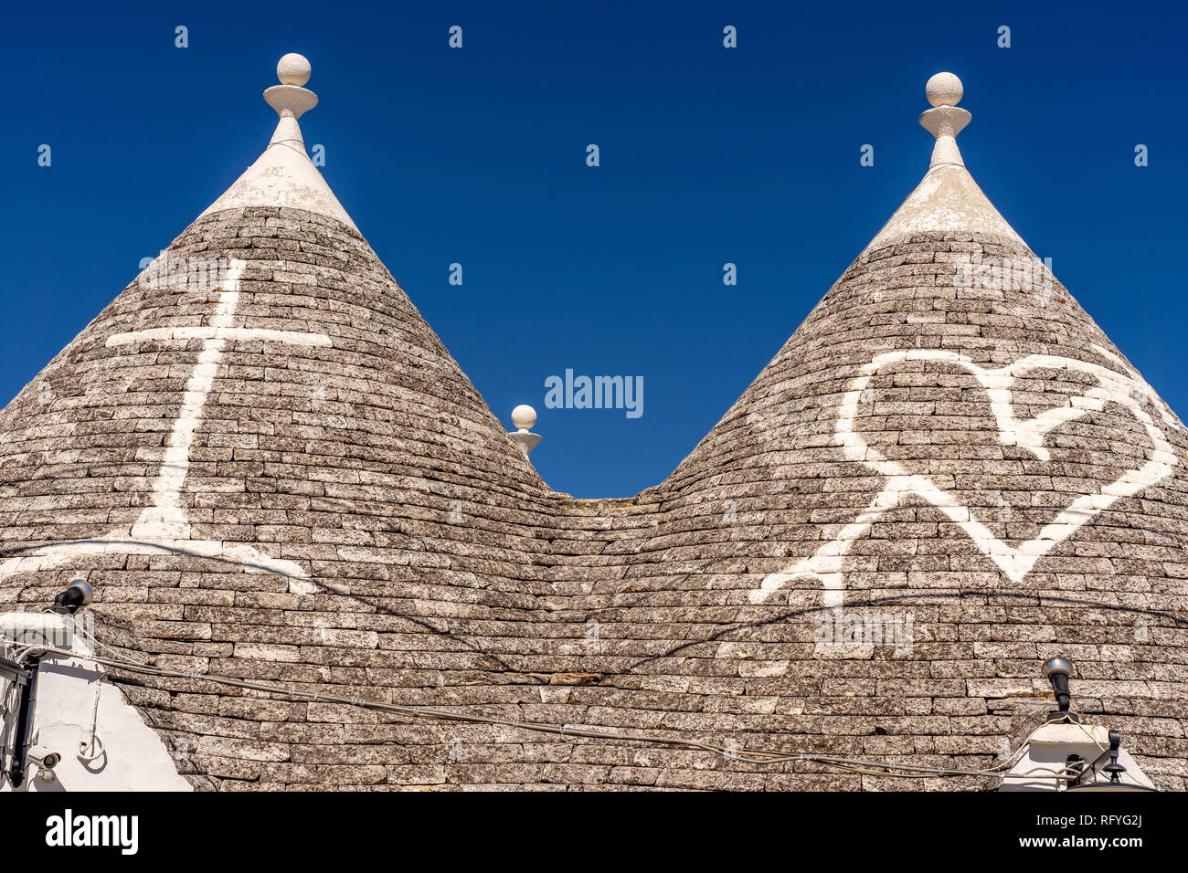 Trulli in Alberobello, Apulia / Puglia, Southern Italy; prehistoric ...