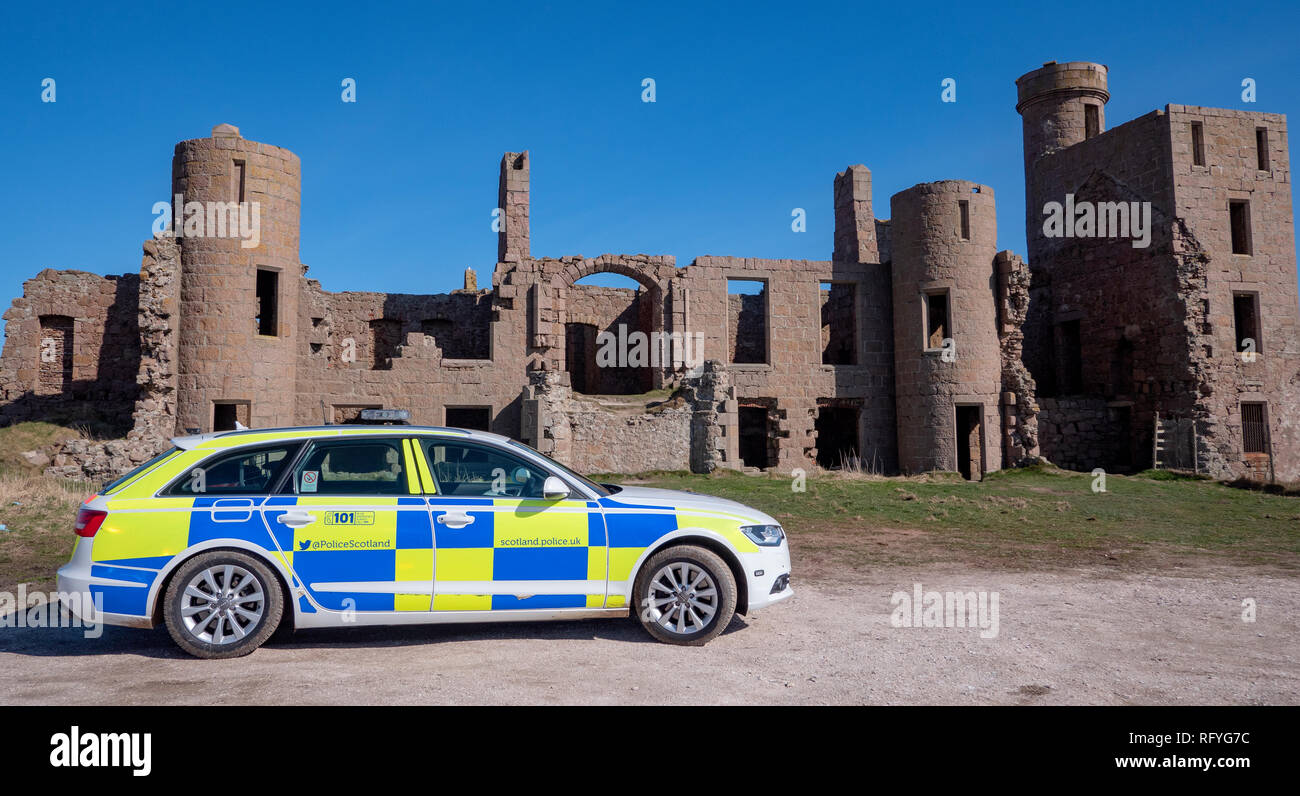 Police respond to 999 call at Slains Castle near Cruden Bay ...