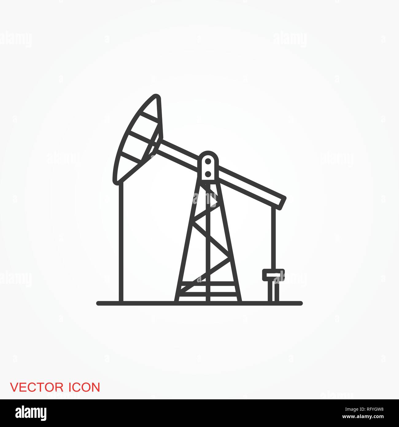 Oil Well Vector Vectors High Resolution Stock Photography and Images ...