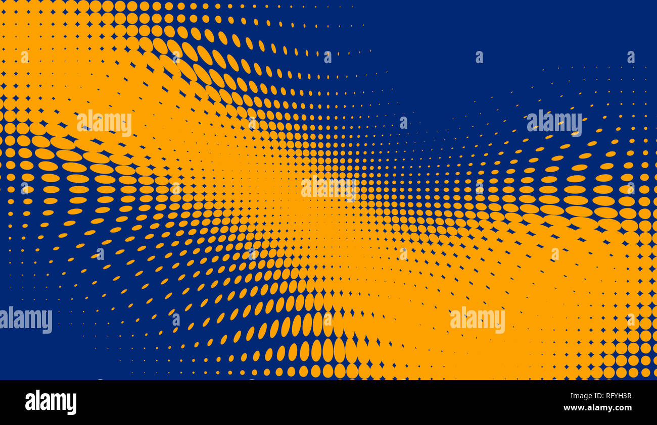 Abstract duotone background . Halftone texture . Trendy synthwave ...