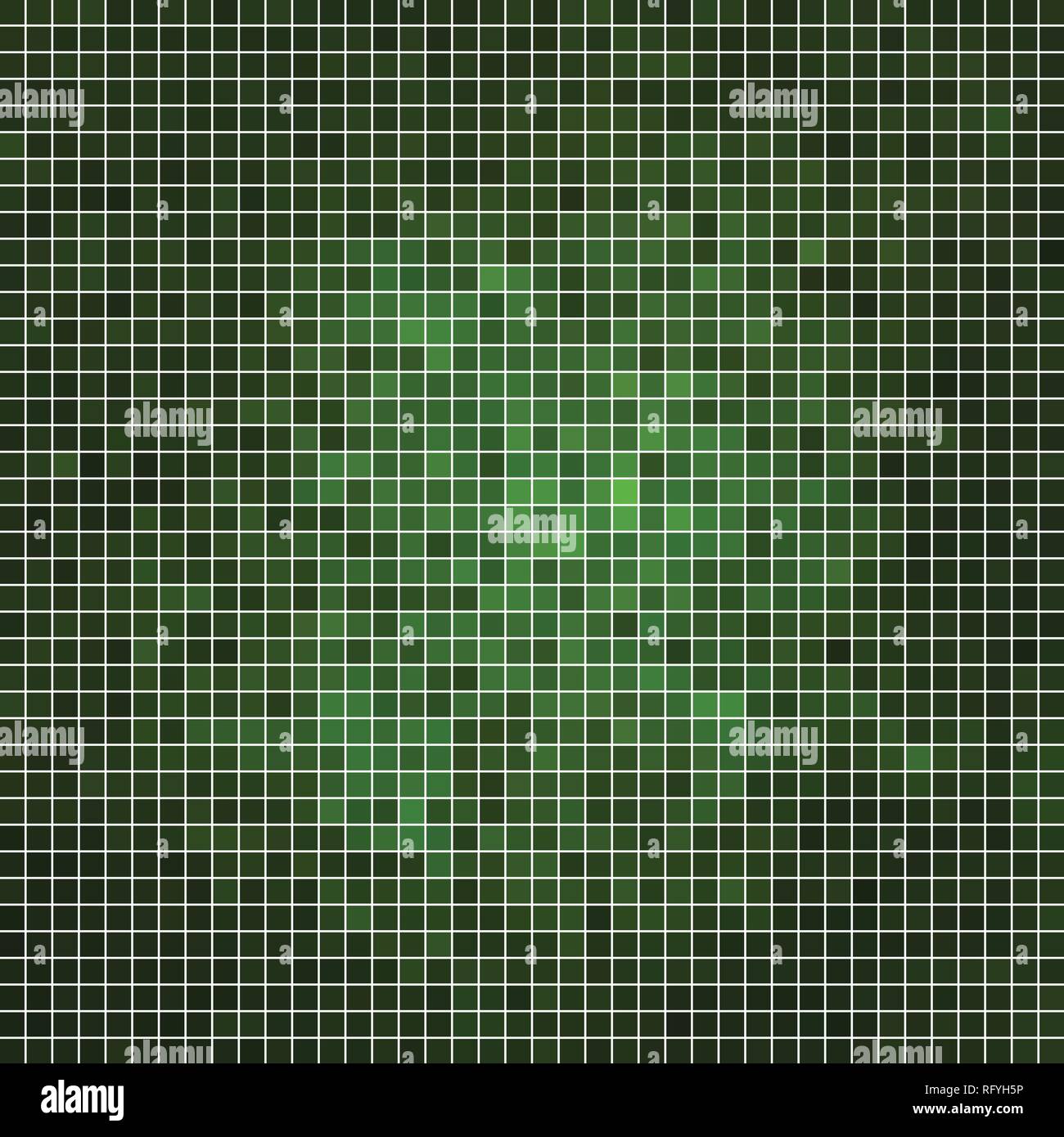 abstract vector square pixel mosaic background - green Stock Vector ...