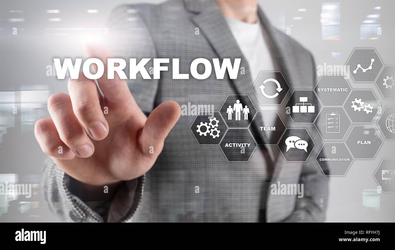 Automation of business workflows. Work process. Reliability and ...