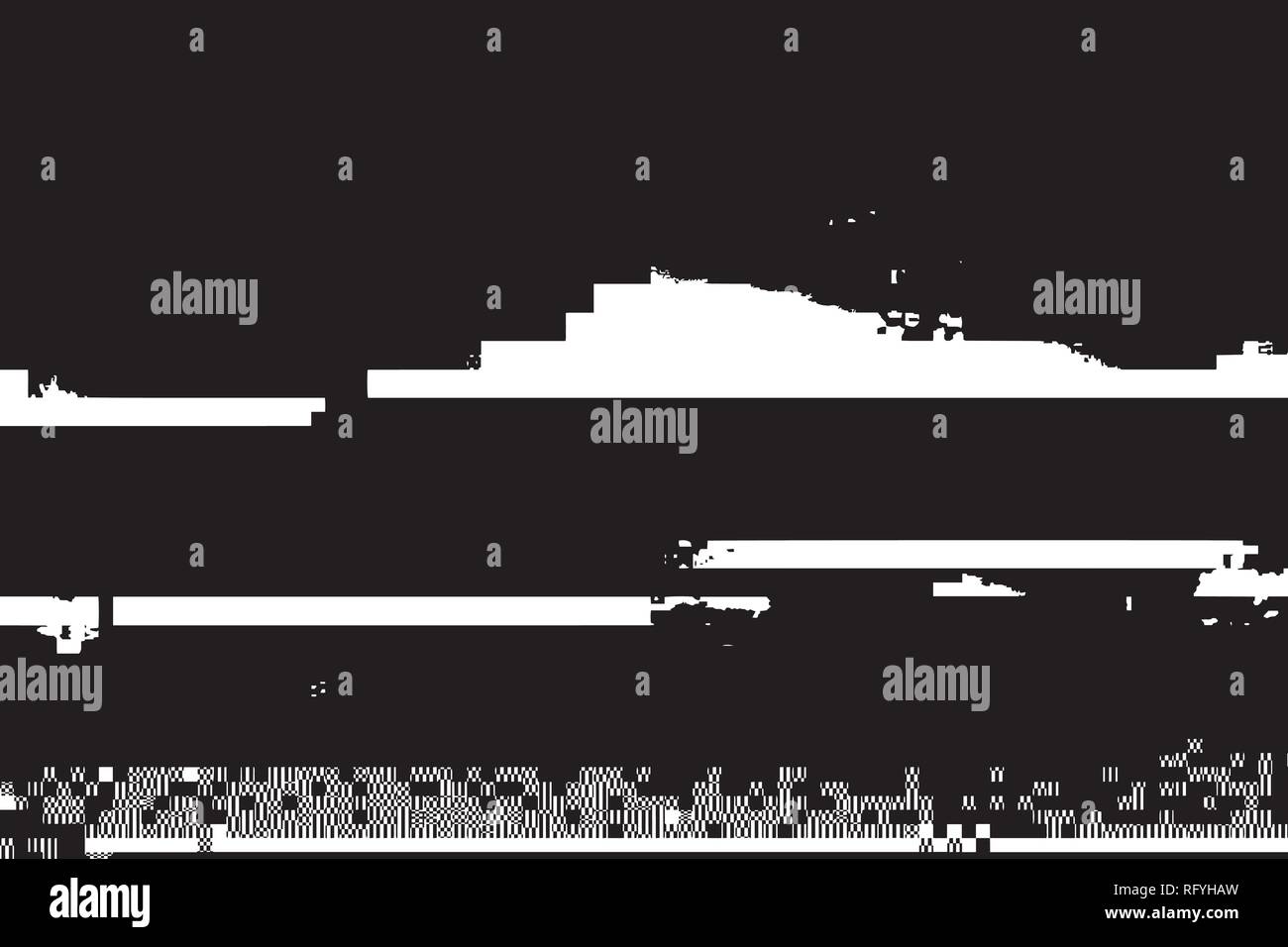 Glitch Overlay Texture Stock Vector Image & Art - Alamy