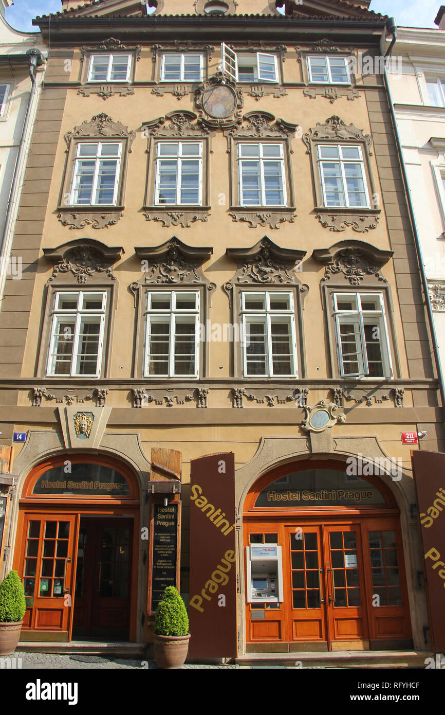 Traditional czech house sign hi-res stock photography and images - Alamy