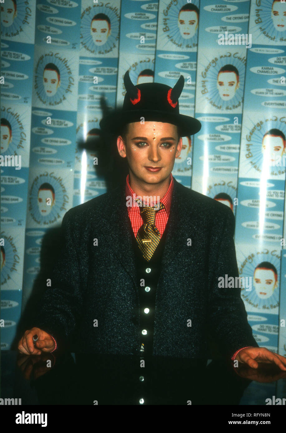 WEST HOLLYWOOD, CA - NOVEMBER 18: Singer Boy George attends In Store ...