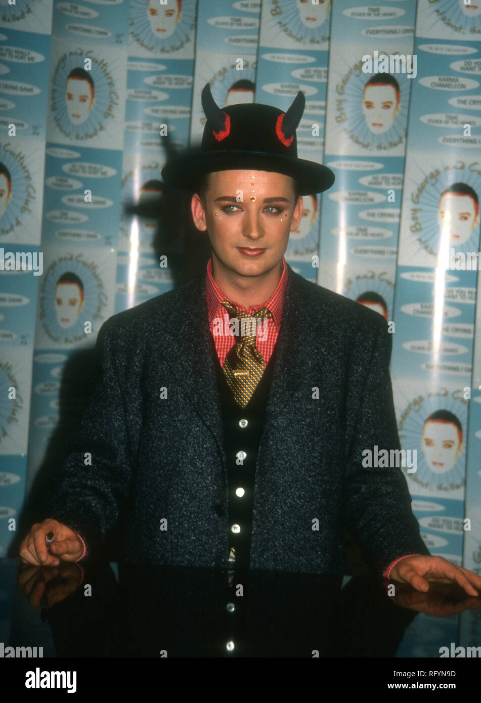 WEST HOLLYWOOD, CA - NOVEMBER 18: Singer Boy George attends In Store ...