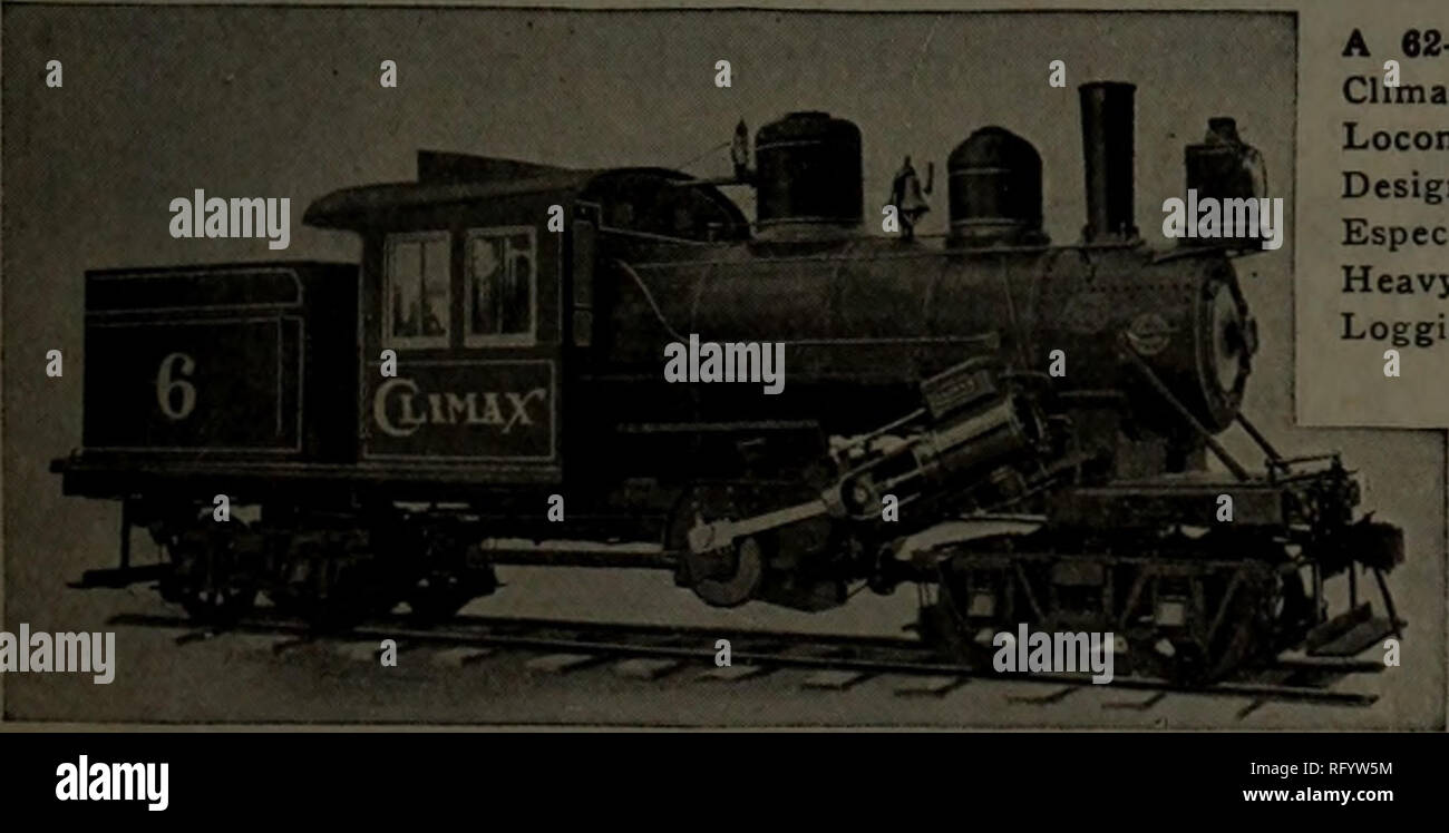 Geared logging locomotive hi-res stock photography and images - Alamy