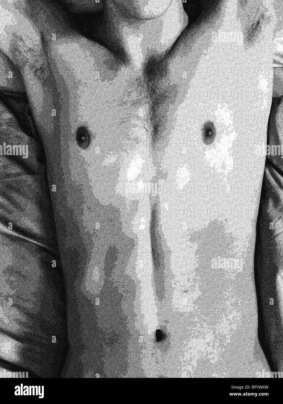 Human body parts elbow Black and White Stock Photos & Images - Alamy