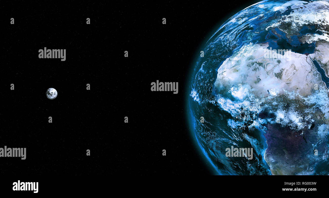 Satellite earth world map hi-res stock photography and images - Alamy