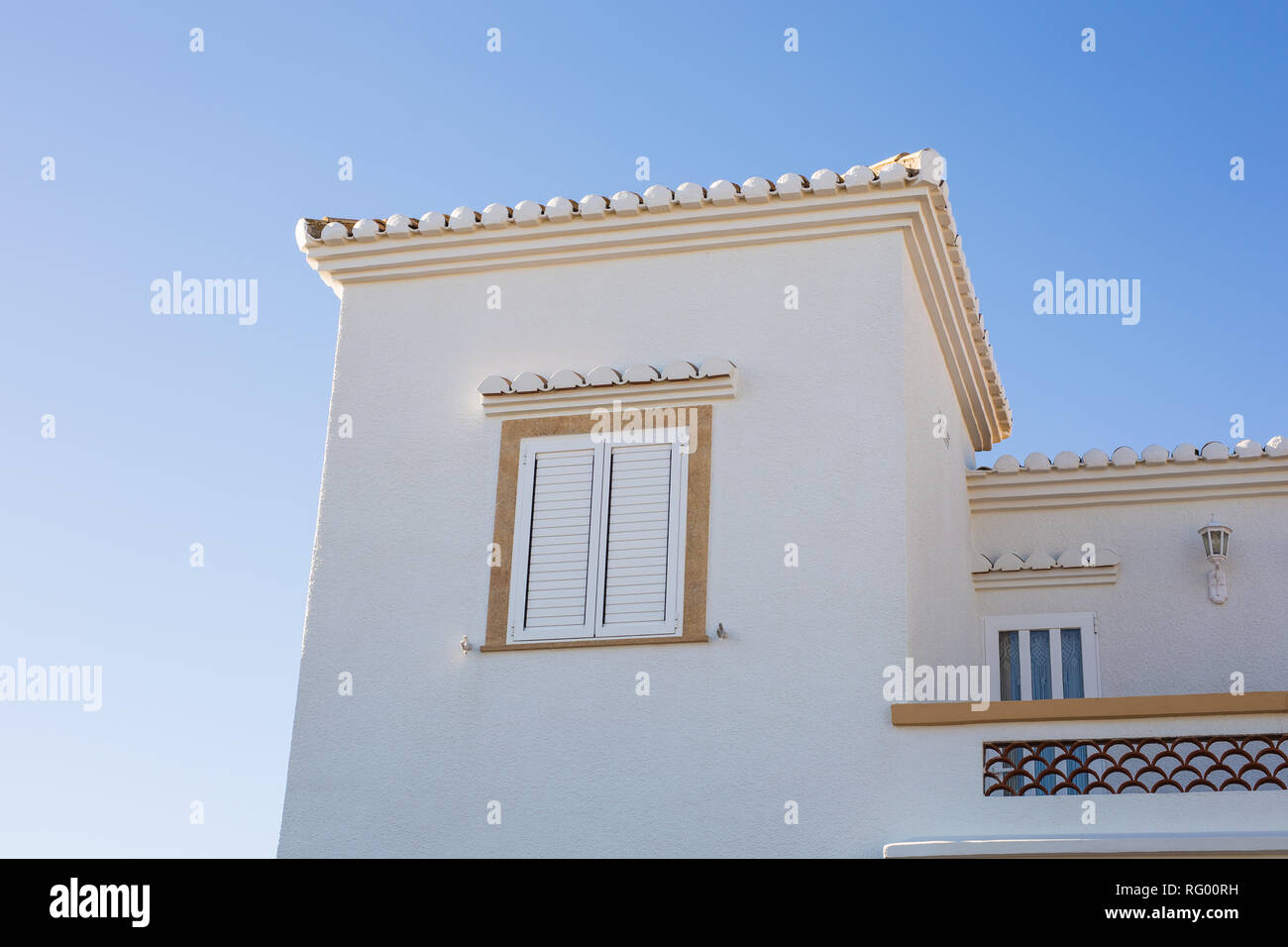 Design, architecture and exterior concept - Small shuttered window on ...