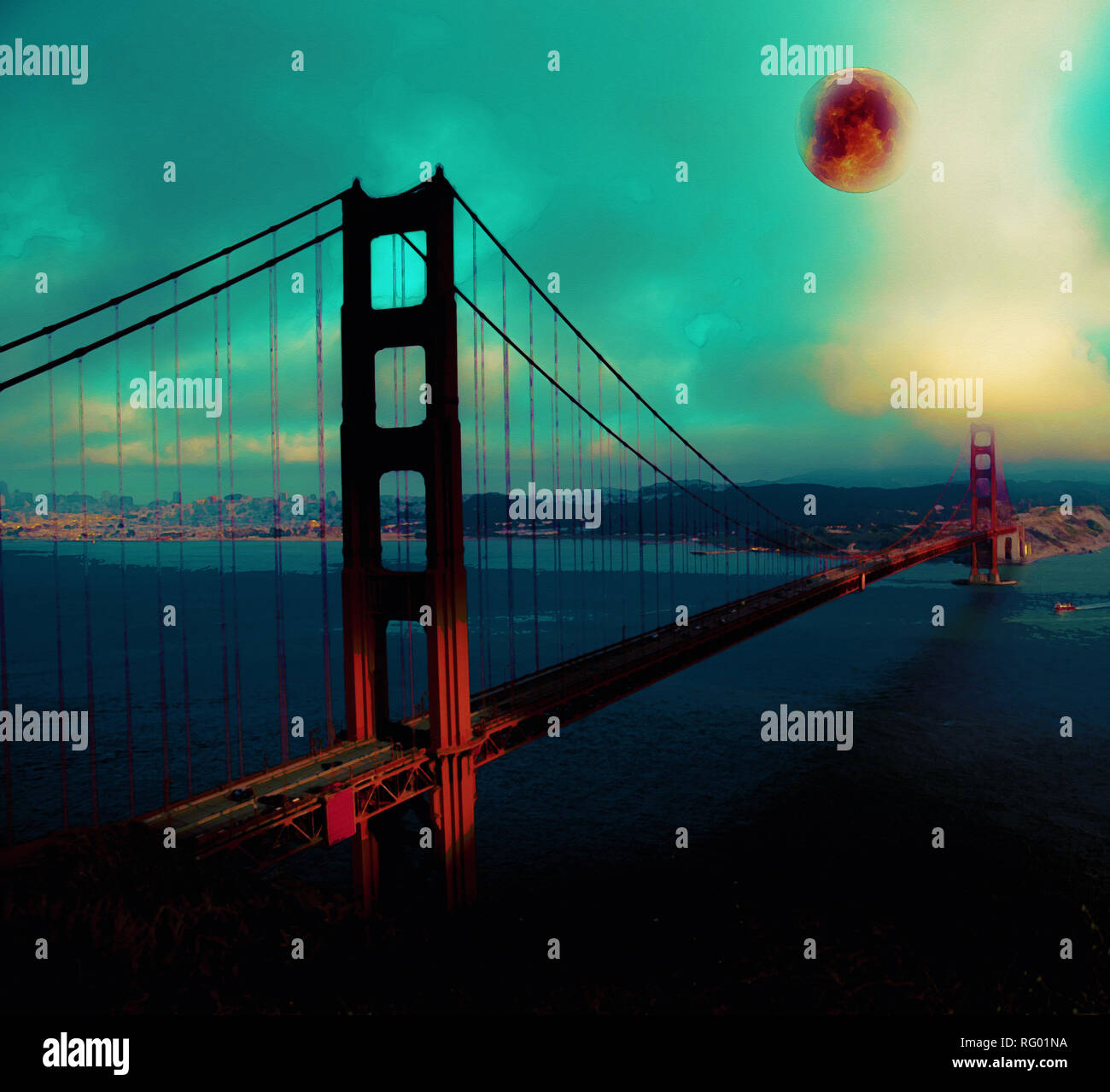 Moon Gate Bridge High Resolution Stock Photography and Images - Alamy