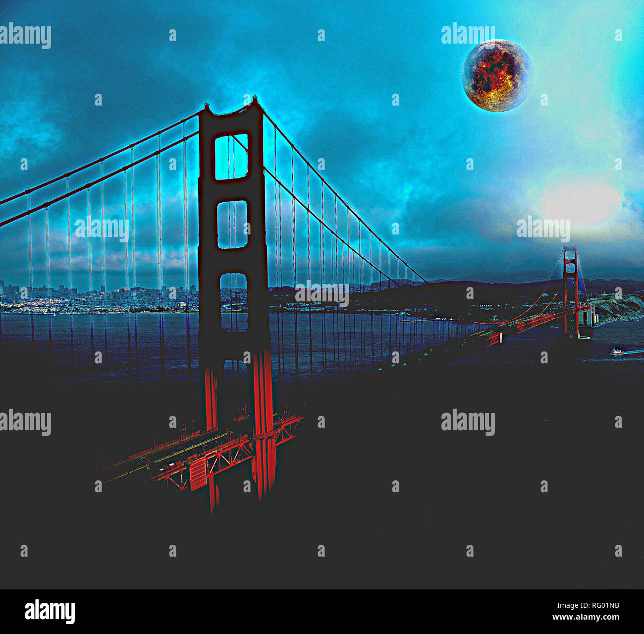 Moon Gate Bridge High Resolution Stock Photography and Images - Alamy