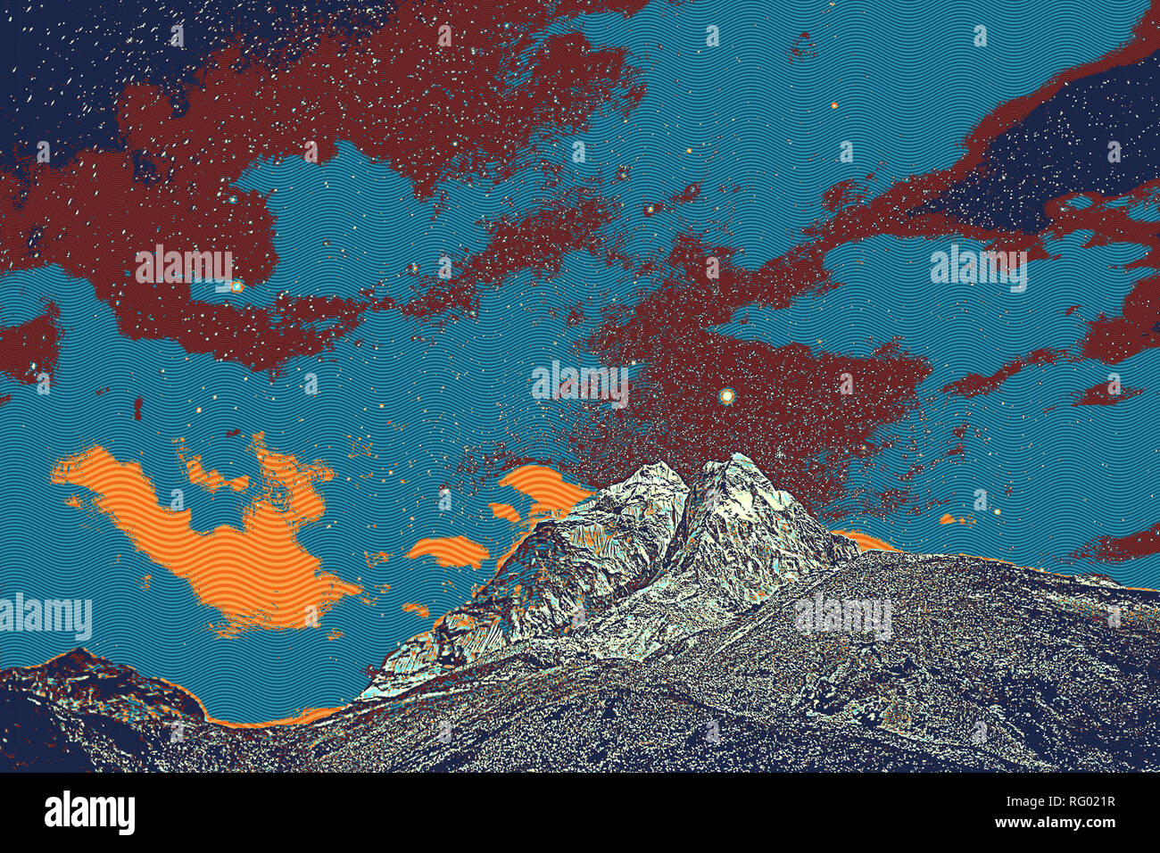 Clouds stars hi-res stock photography and images - Alamy