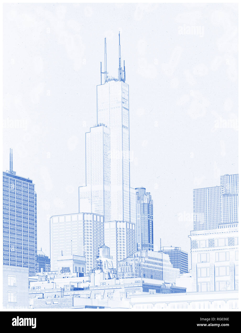 Chicago architecture skyscraper hi-res stock photography and images - Alamy