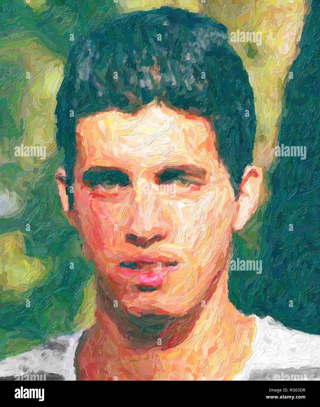 Cartoon cute funny little boy hi-res stock photography and images - Alamy