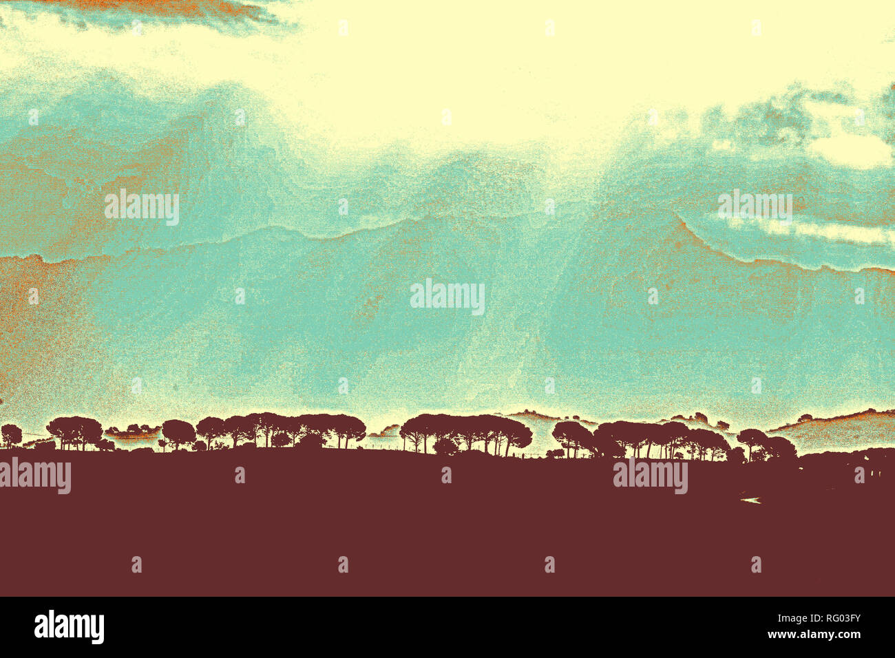 African landscape scene hi-res stock photography and images - Alamy