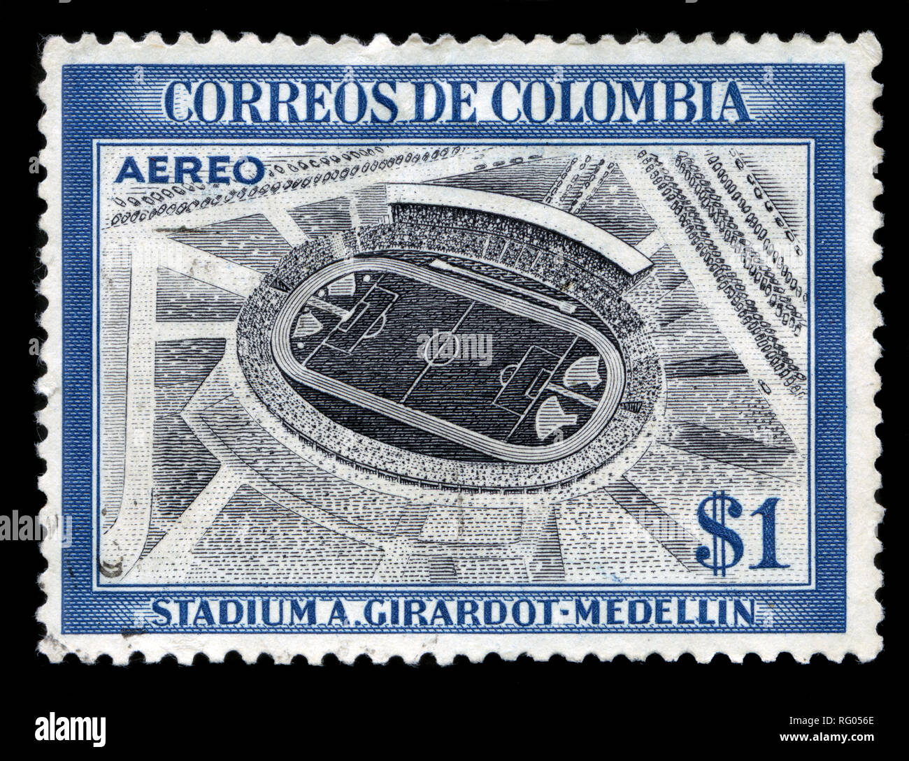 Postage stamp from Colombia in the Tourism Promotion, Country motifs ...