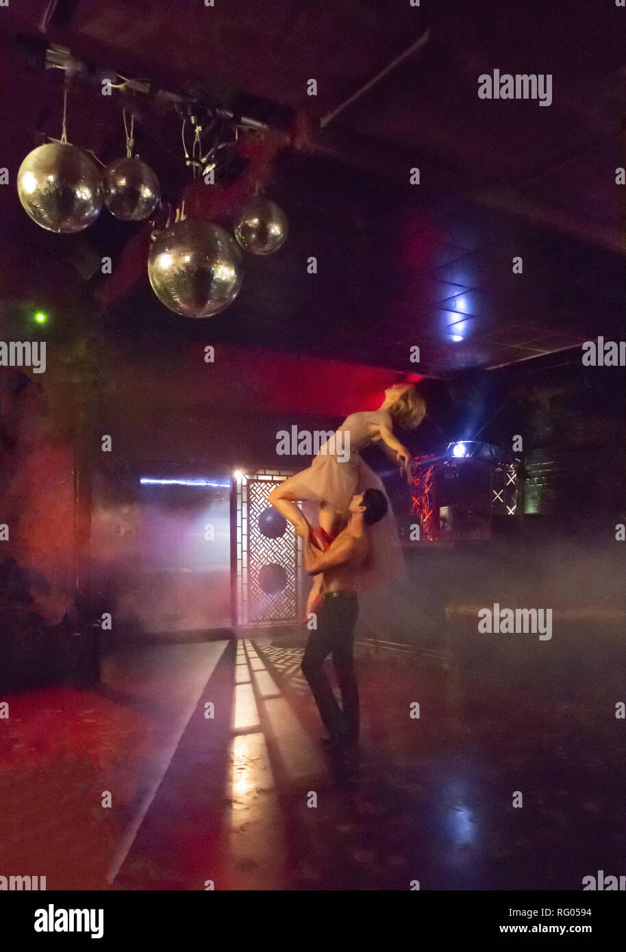 Dancing The Night Away Stock Photo Alamy