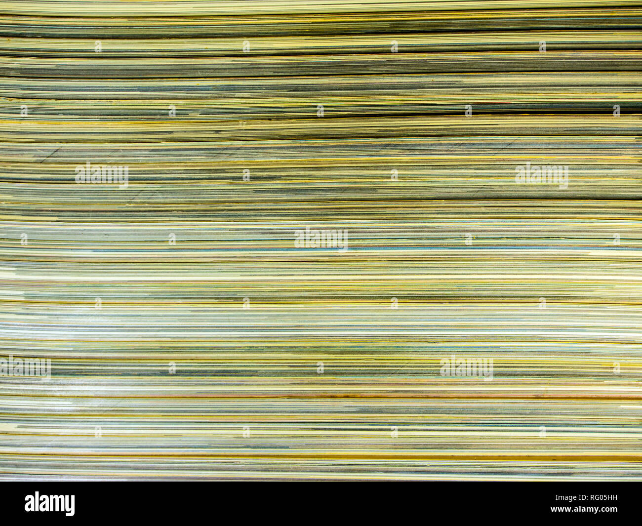 Magazine spine hi-res stock photography and images - Alamy