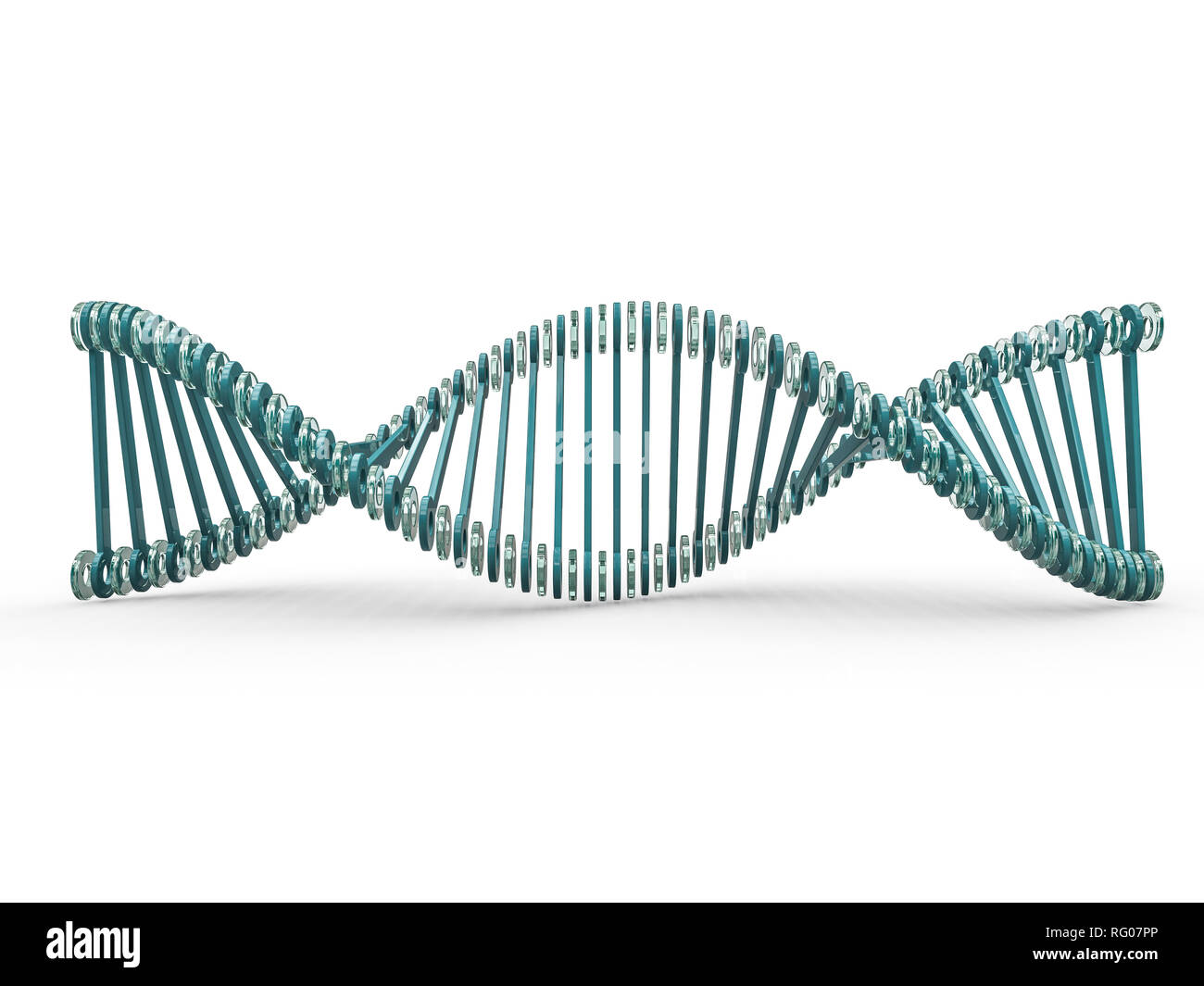 DNA chain. Abstract scientific background. Beautiful illustraion ...