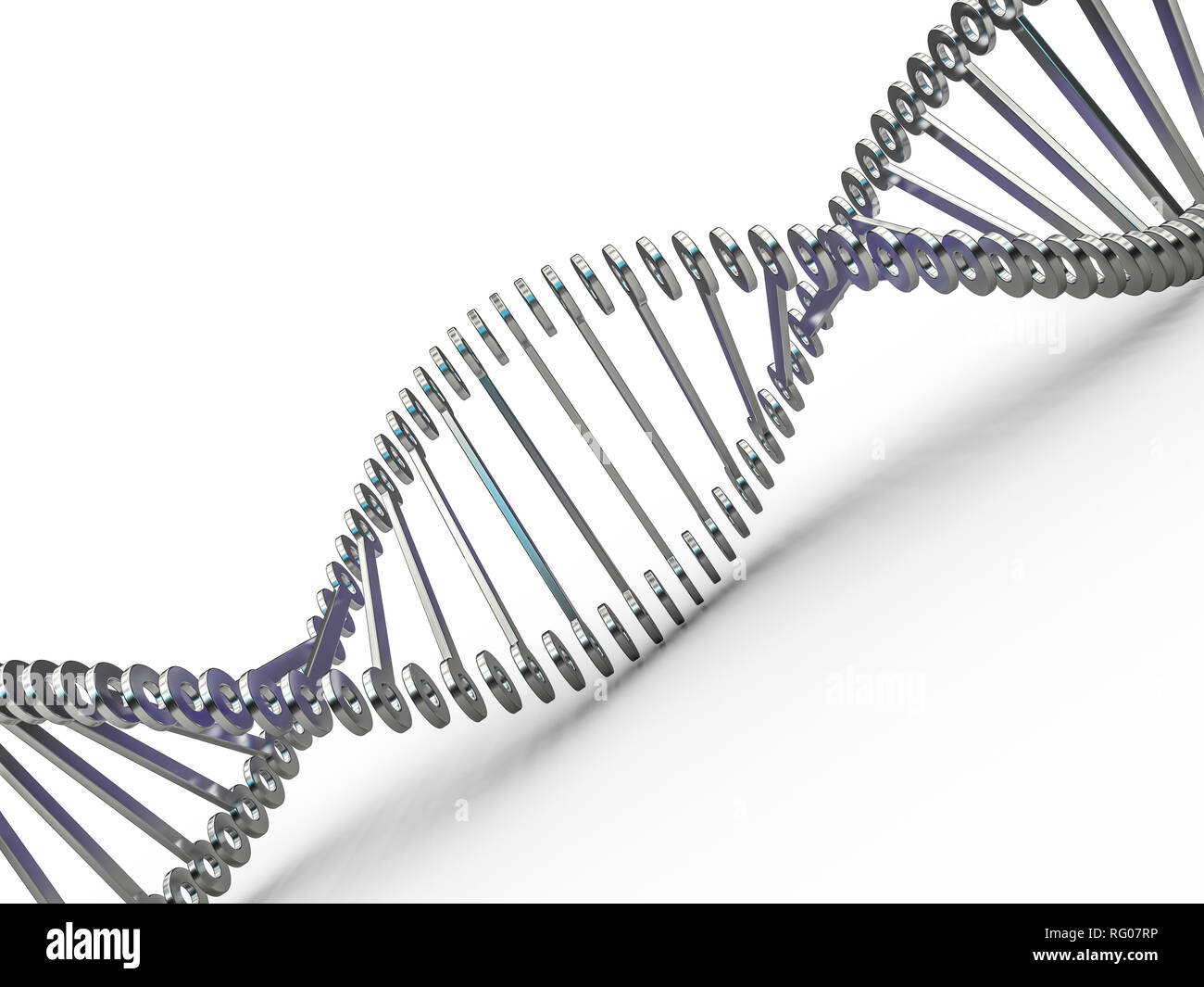 DNA chain. Abstract scientific background. Beautiful illustraion ...
