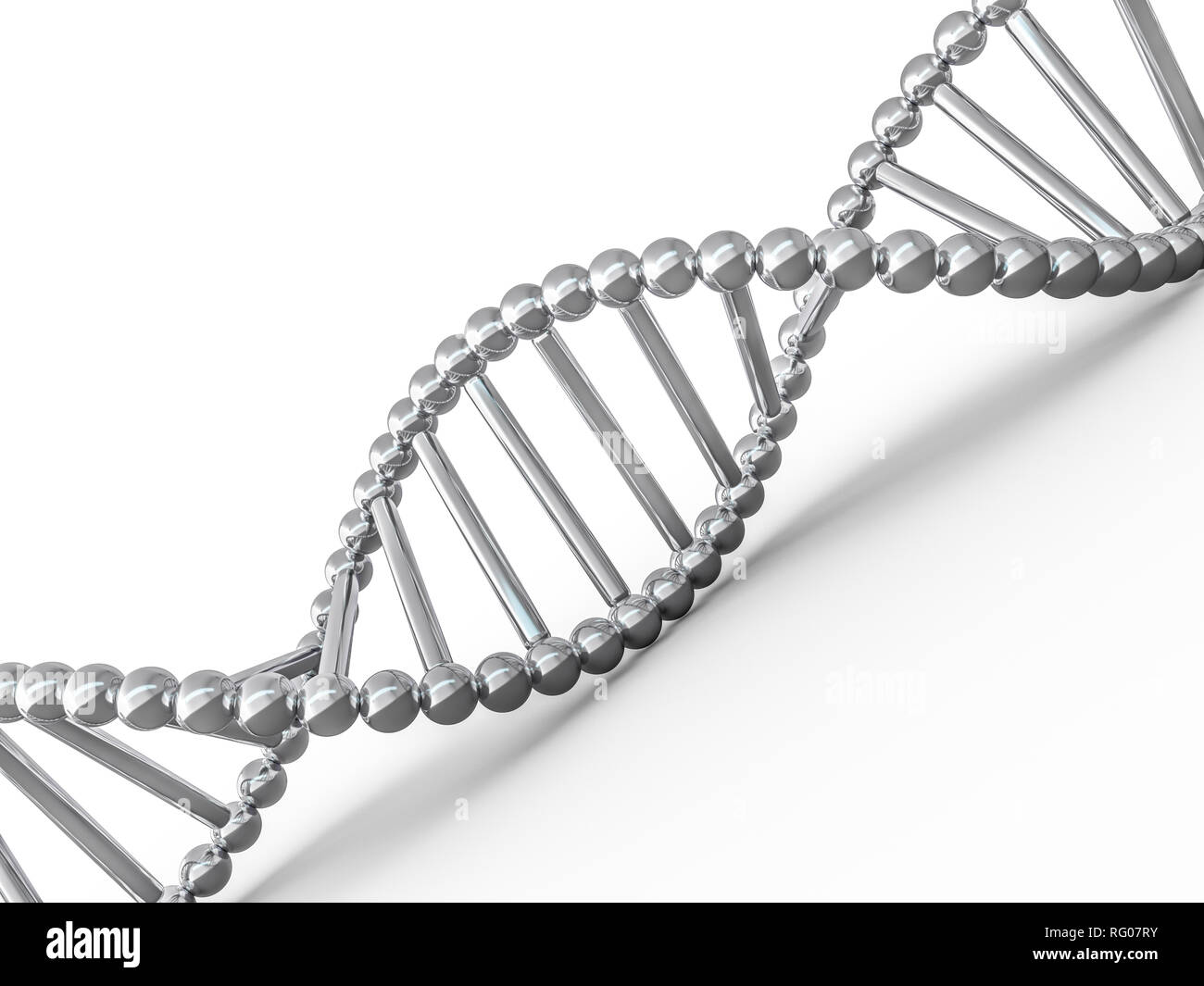 DNA chain. Abstract scientific background. Beautiful illustraion ...