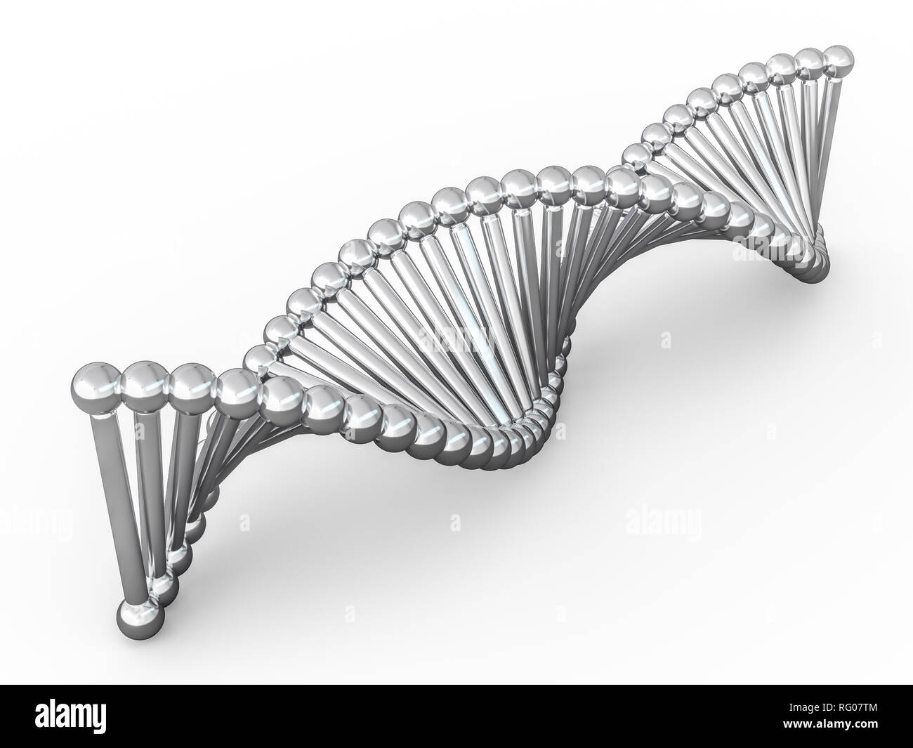 DNA chain. Abstract scientific background. Beautiful illustraion ...