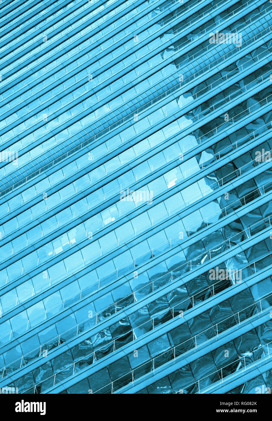 modern building mirror glass wall Stock Photo - Alamy