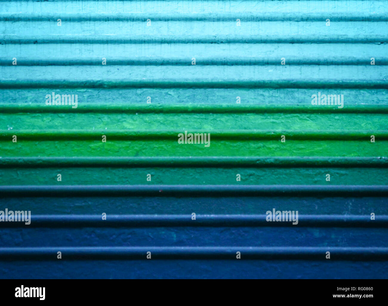 Steps background in green and blue Stock Photo - Alamy