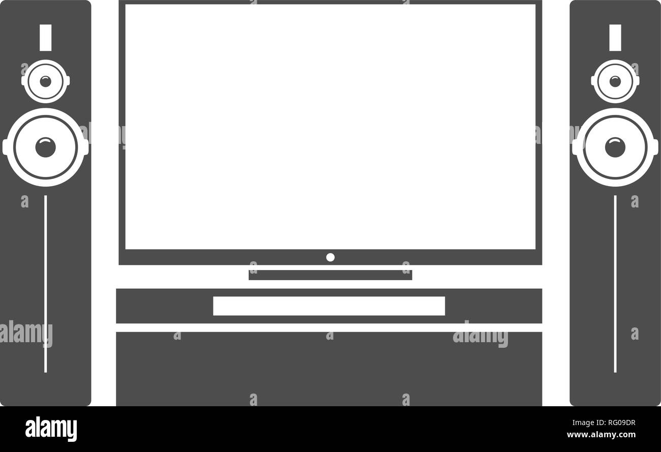 Big subwoofer Stock Vector Images - Alamy