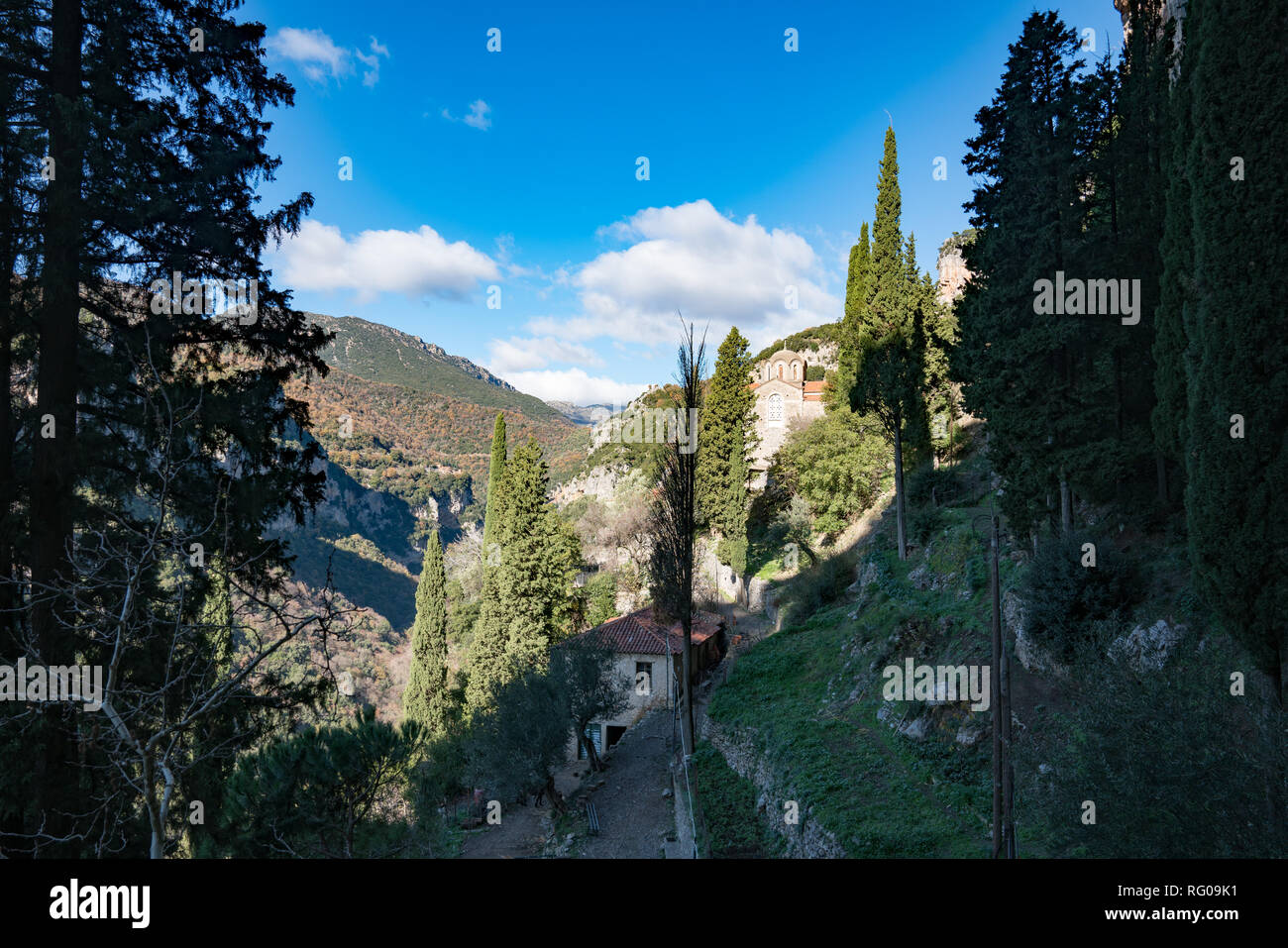 Prodromos monastery arcadia hi-res stock photography and images - Alamy